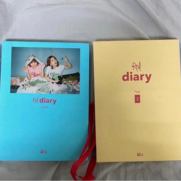 kpop | Other | Kpop Bol4 Red Diary Page 2 Album | Poshmark